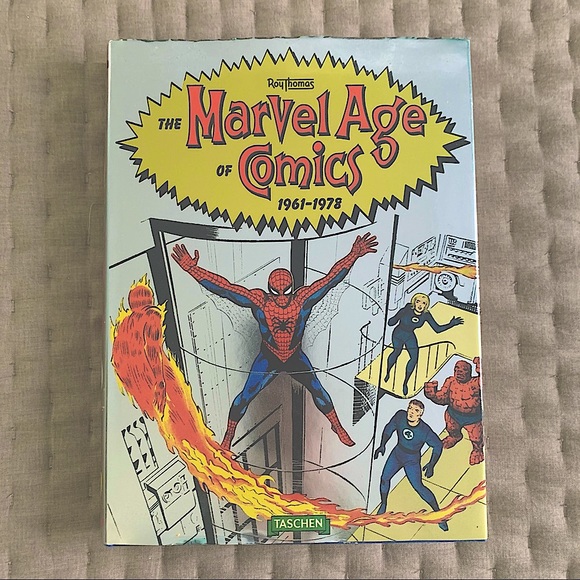 Marvel | Accents | Marvel Comics Collectors Coffee Table Book | Poshmark